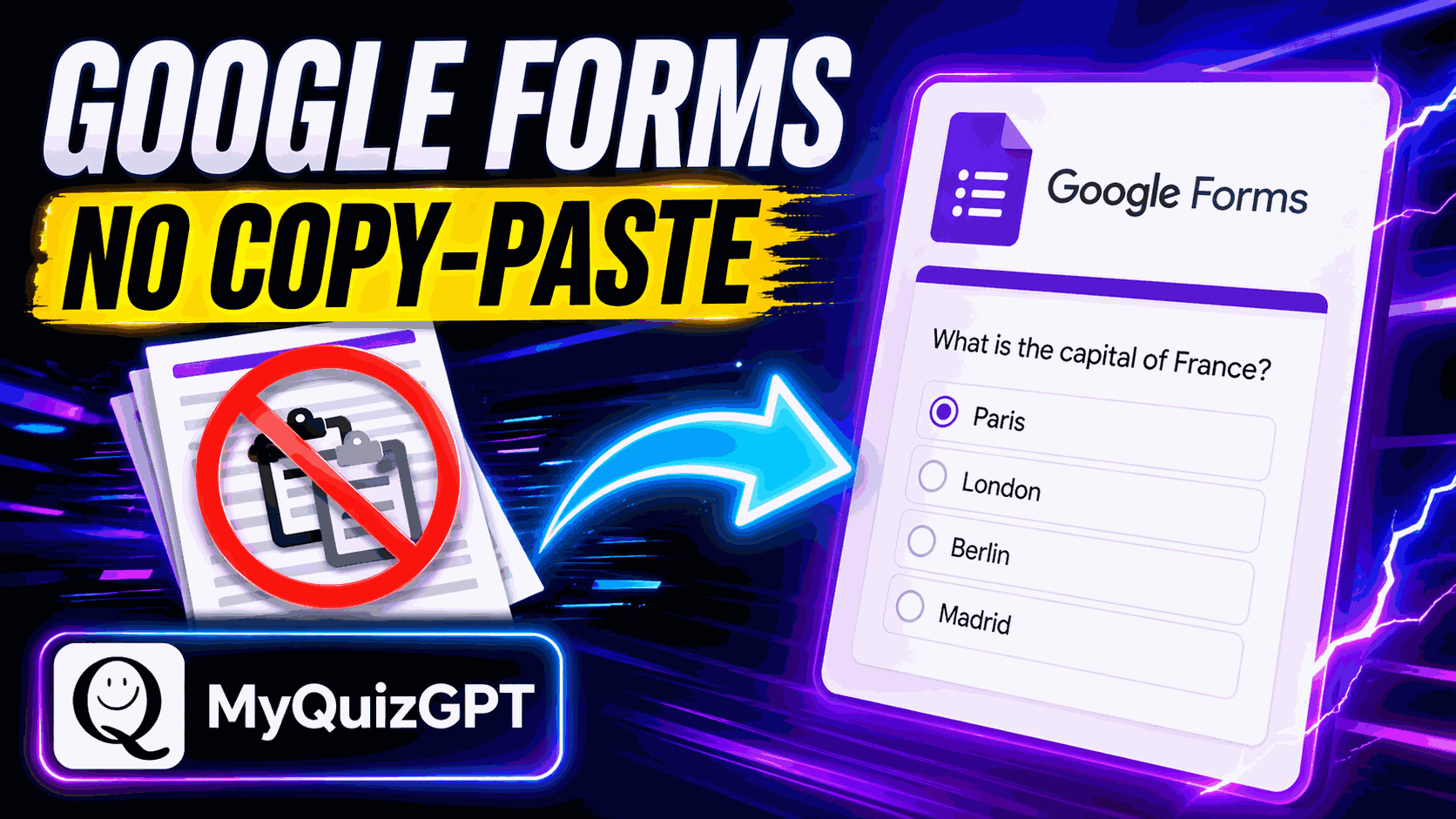 How to Create Google Forms Without Copy-Paste (Fastest Method)